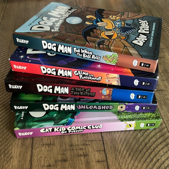 Dog Man | Other | Dog Man Book Set 5 | Poshmark